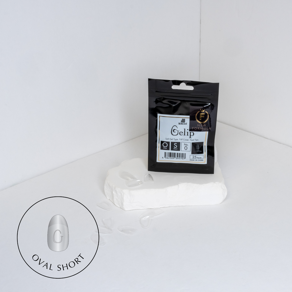 Kokoist Oval Short Gelip Refill Pack (25 pcs.) – F.O.X Nails USA