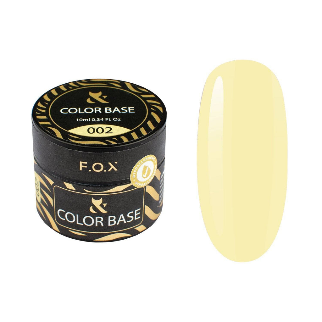 F.O.X Color Base 002 | BIAB Semi-Sheer Pigment & Smooth Finish – F.O.X ...