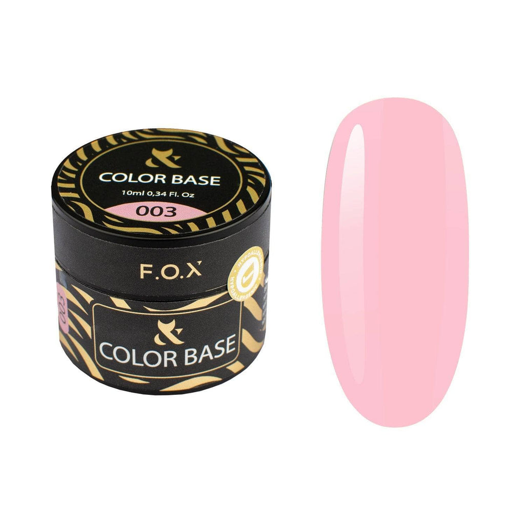 F.O.X Color Base 003 | BIAB Semi-Sheer Pigment & Smooth Finish – F.O.X ...