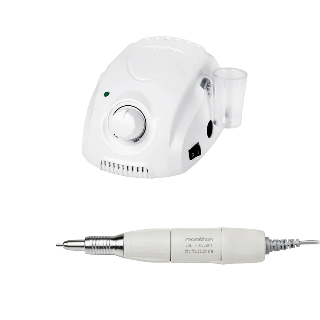 Saeyang Marathon Champion 3 White + H35SP1 35k RPM — E-File Nail Drill ...